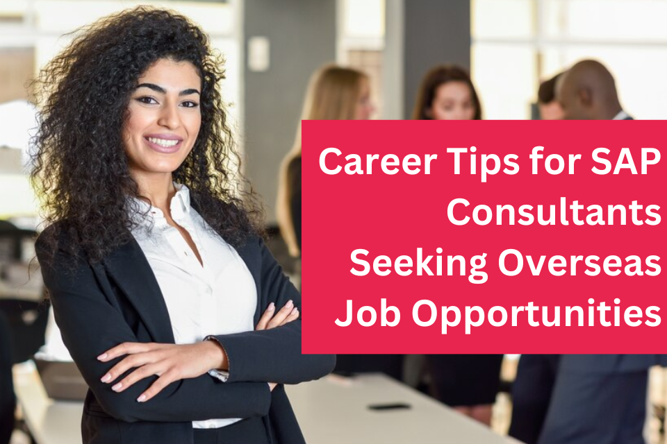 Career Tips for SAP Consultants Seeking Overseas Job Opportunities